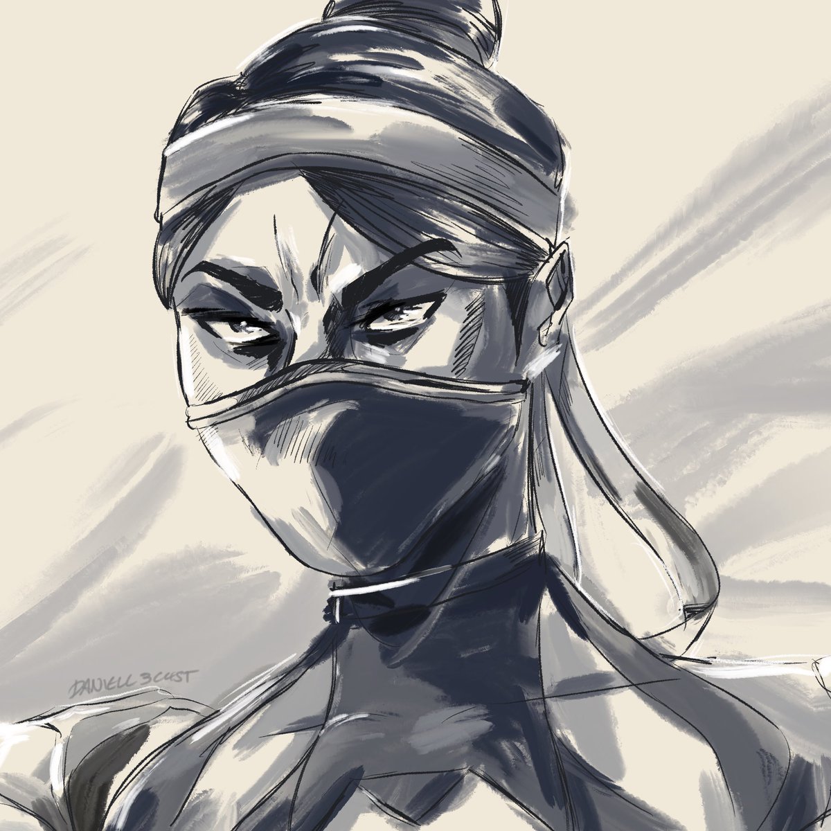 Drawing Kitana