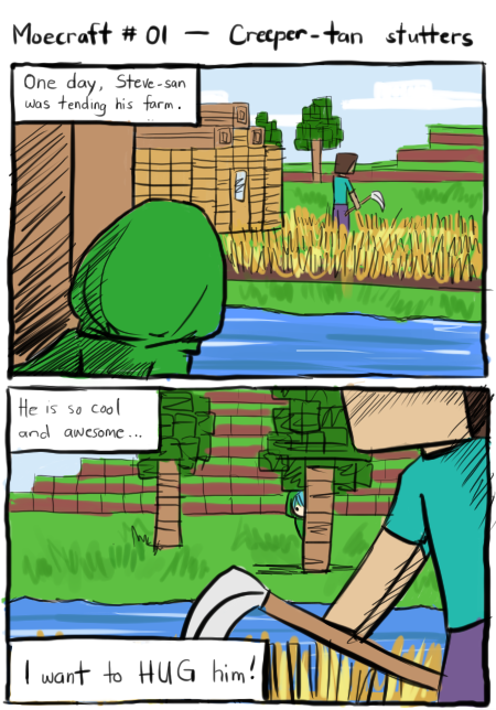 Funny Minecraft Comic Strips