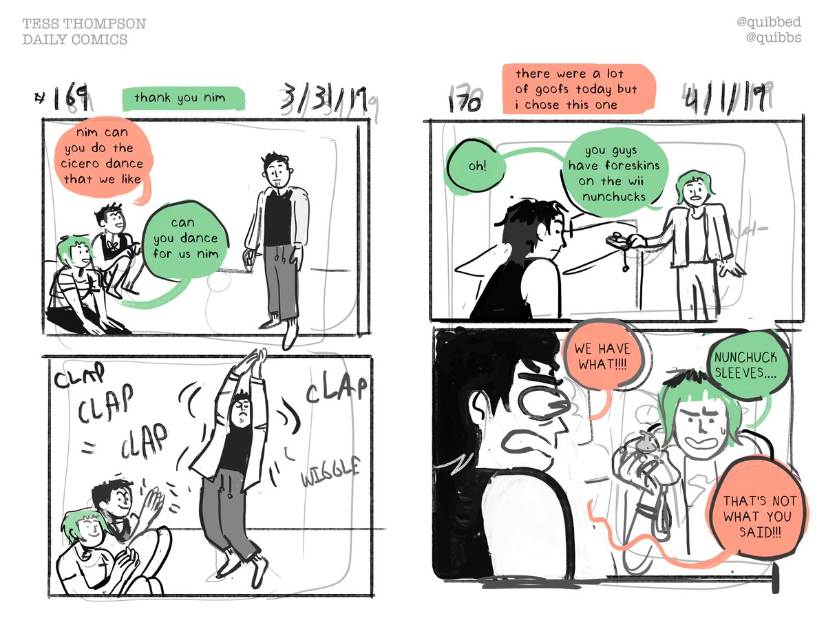 「running a little behind on these but heres some dailies! 」tess (quibbs ...