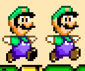 16 Bit Luigi Sprite