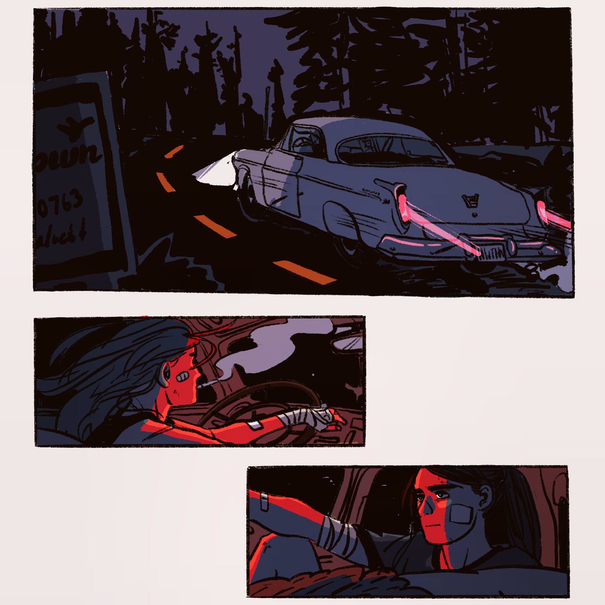 「The color pages (personal favs) ??????? Huge thanks to @smoo」Zephの漫画