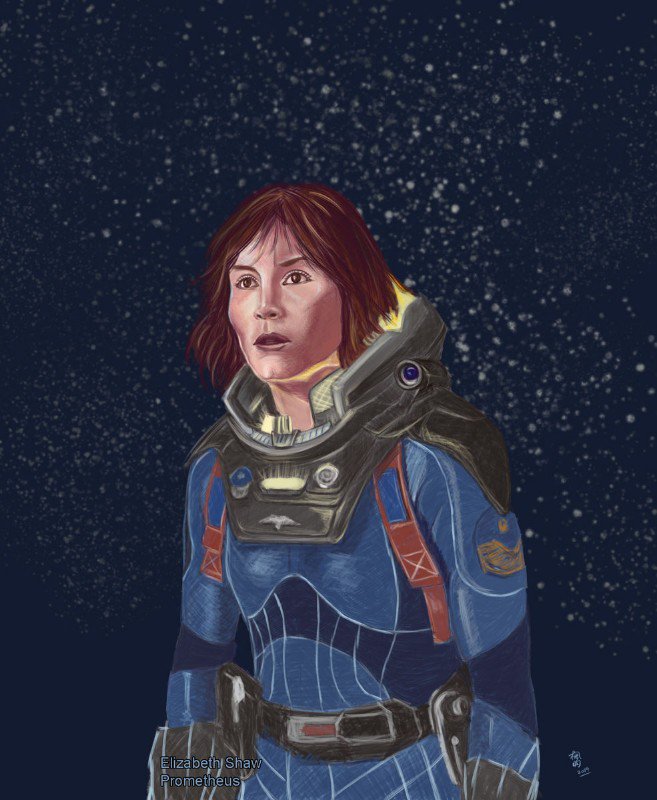Prometheus Elizabeth Shaw Hot
