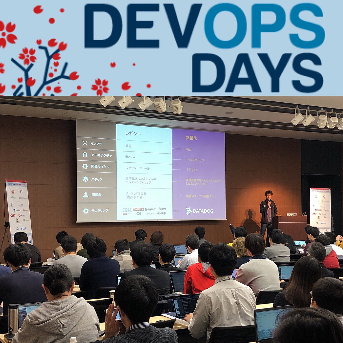 2019/04/09(火) DevOpsDays Tokyo 2019 Day1 05:00～ #devopsdaystokyo #room1 ...