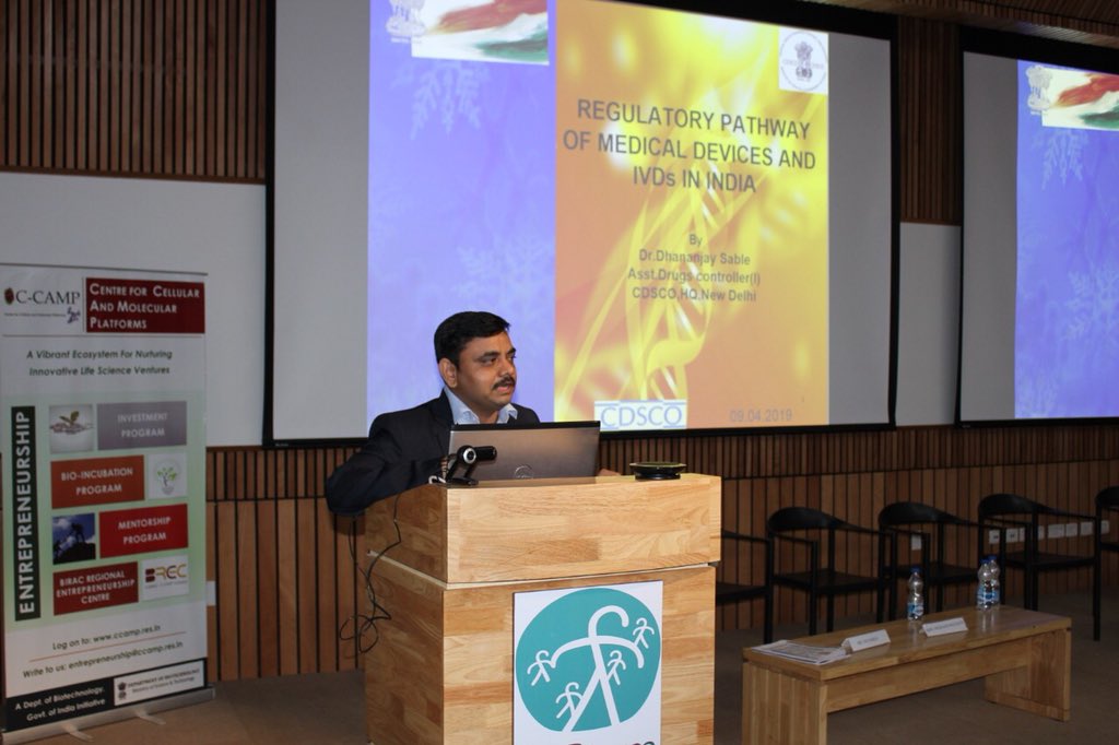 C-CAMP on Twitter: "First breakout session at National Regulatory Workshop on med devices & IVD ...