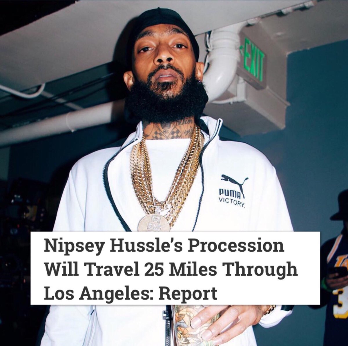 US Congress is memorializing Ermias Ashedom "Nipsey Hustle" right now ...