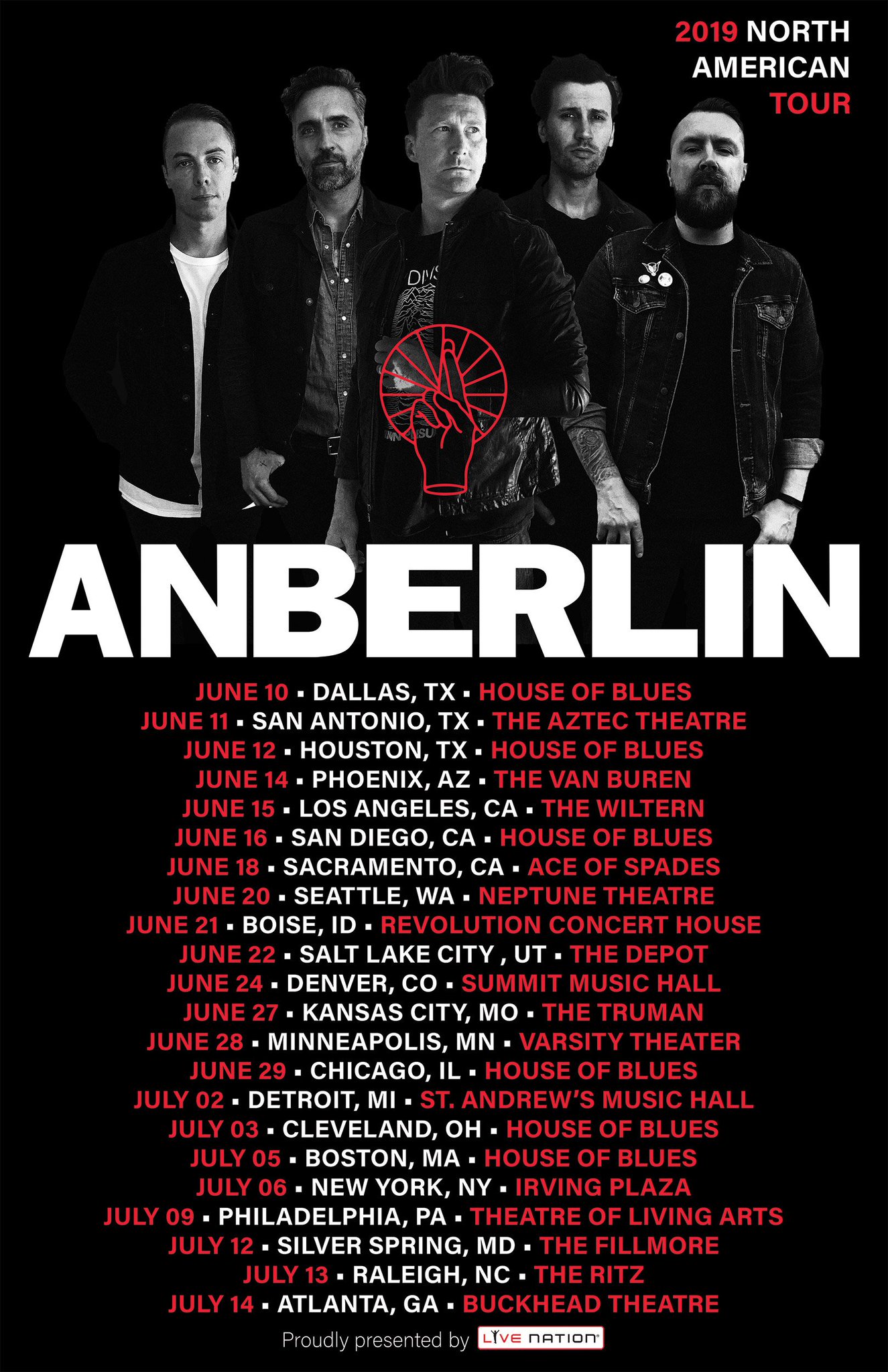 Anberlin To Go On Tour For The First Time In Five Years – Punk Goes Prenatt