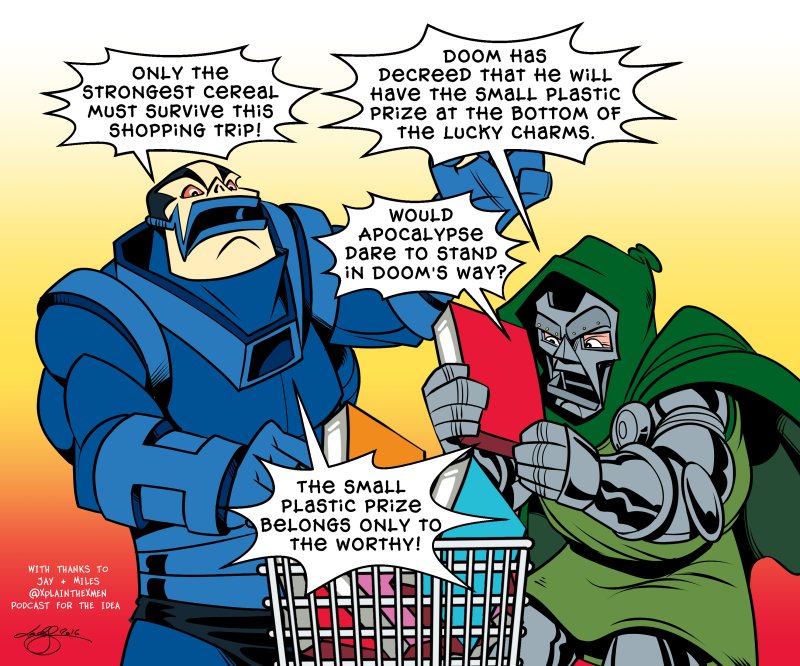 Dr Doom Vs Apocalypse