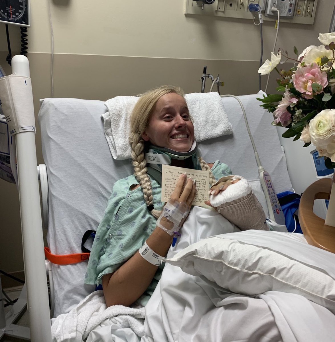 Neck Brace In Hospital