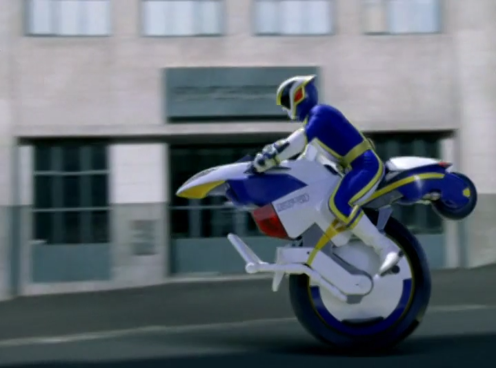 Power Rangers Spd Omega Ranger Bike