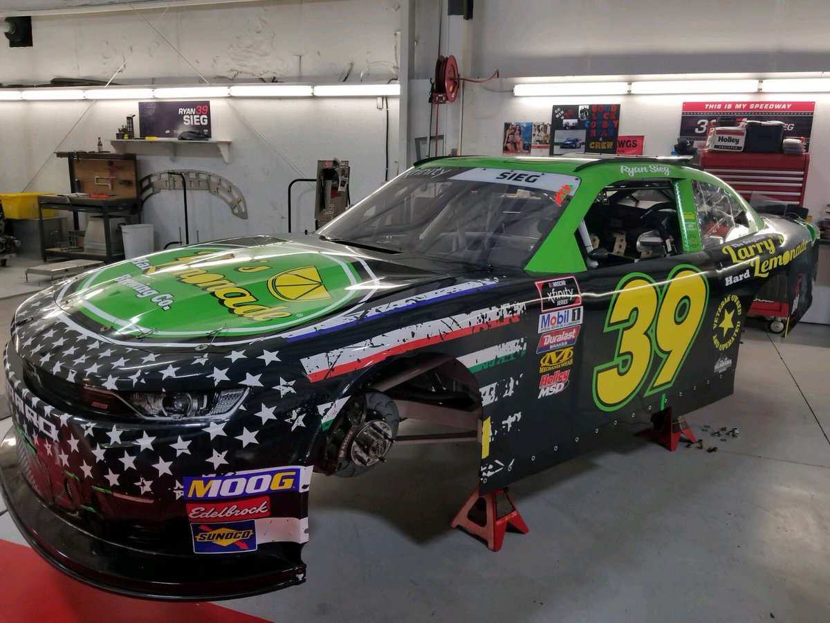 Ryan Sieg: Larry's Lemonade (will be used at Richmond) : r/NASCAR