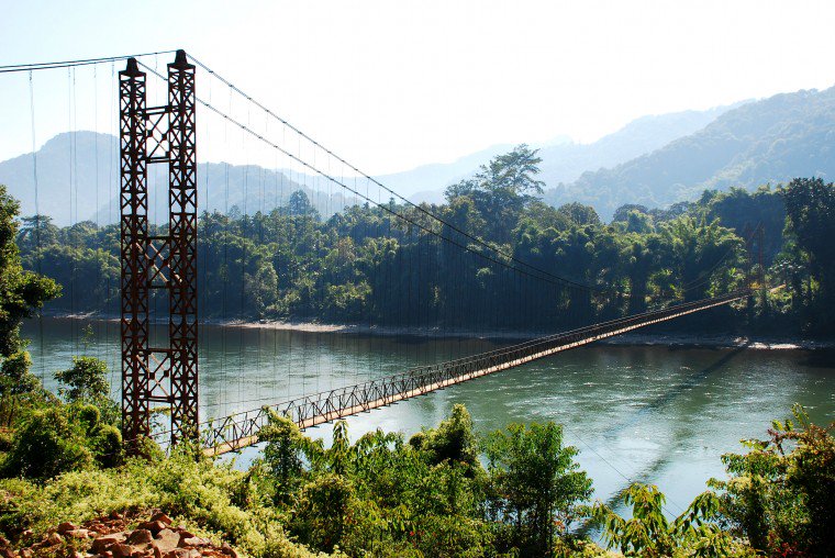 RedComm - Along Suspension Bridge, Travel Circuits in Arunachal Pradesh