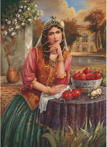 Persian Paintings Of Women