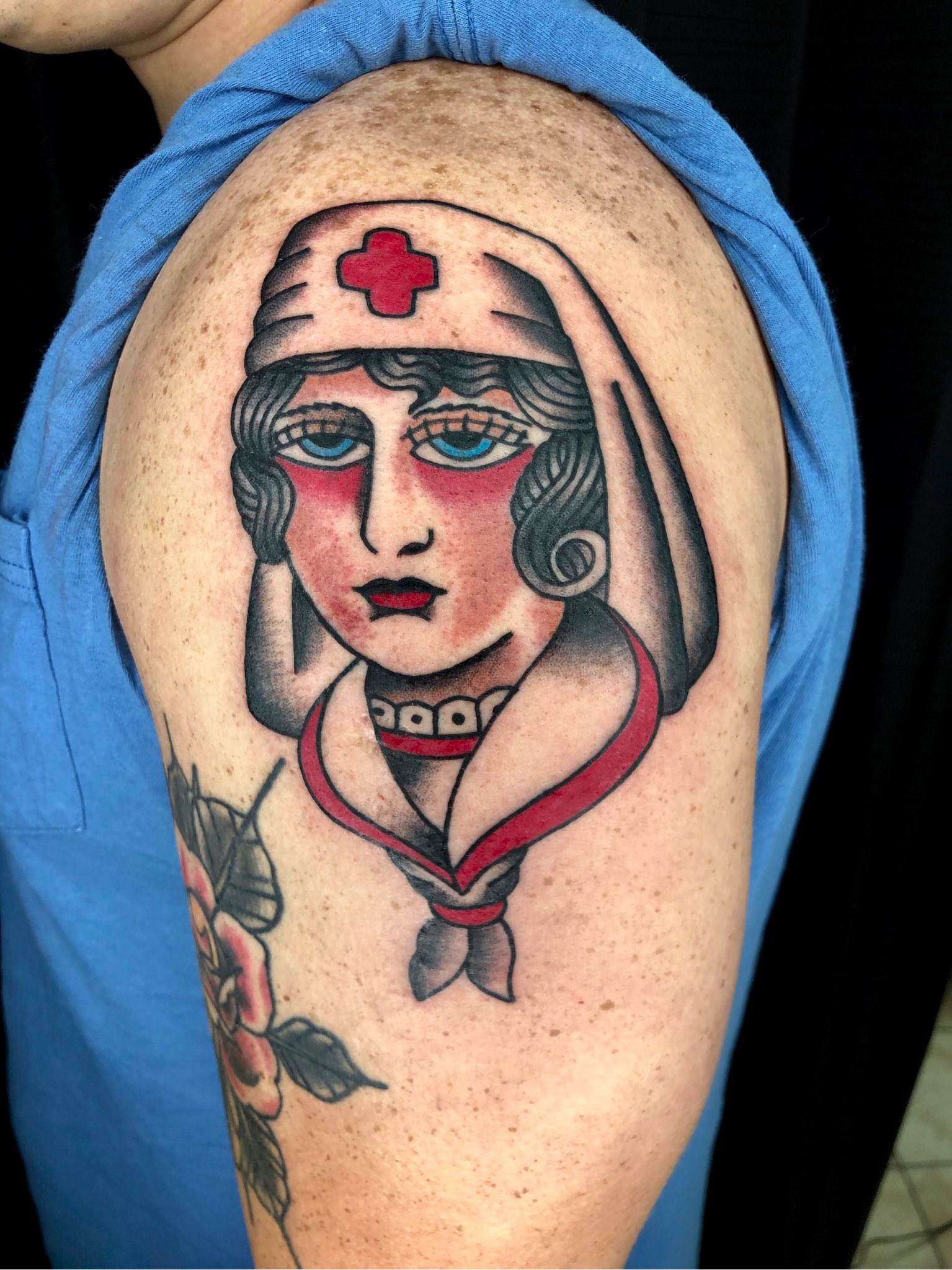 Traditional Nurse Tattoos