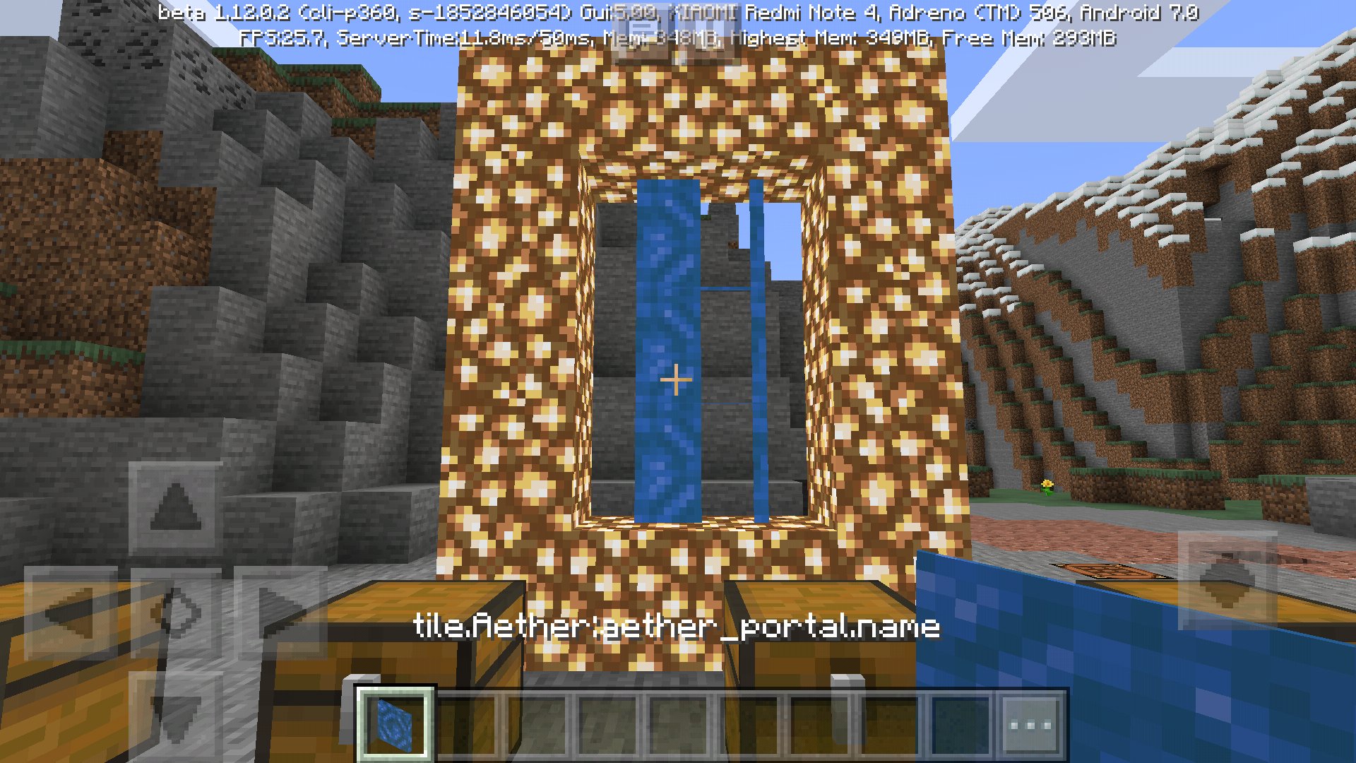 Aether Minecraft Portal