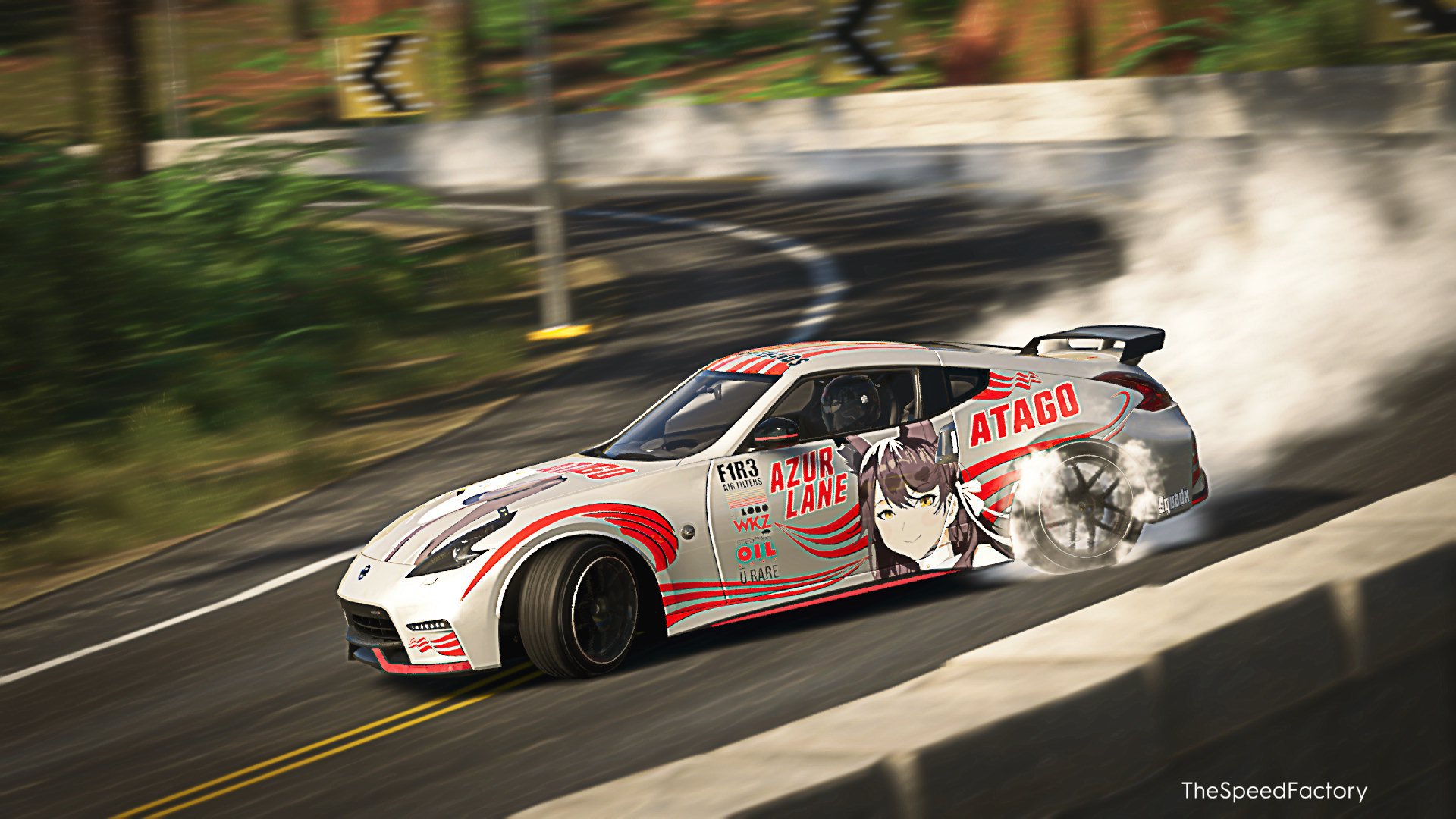 Nissan 370z Drifting