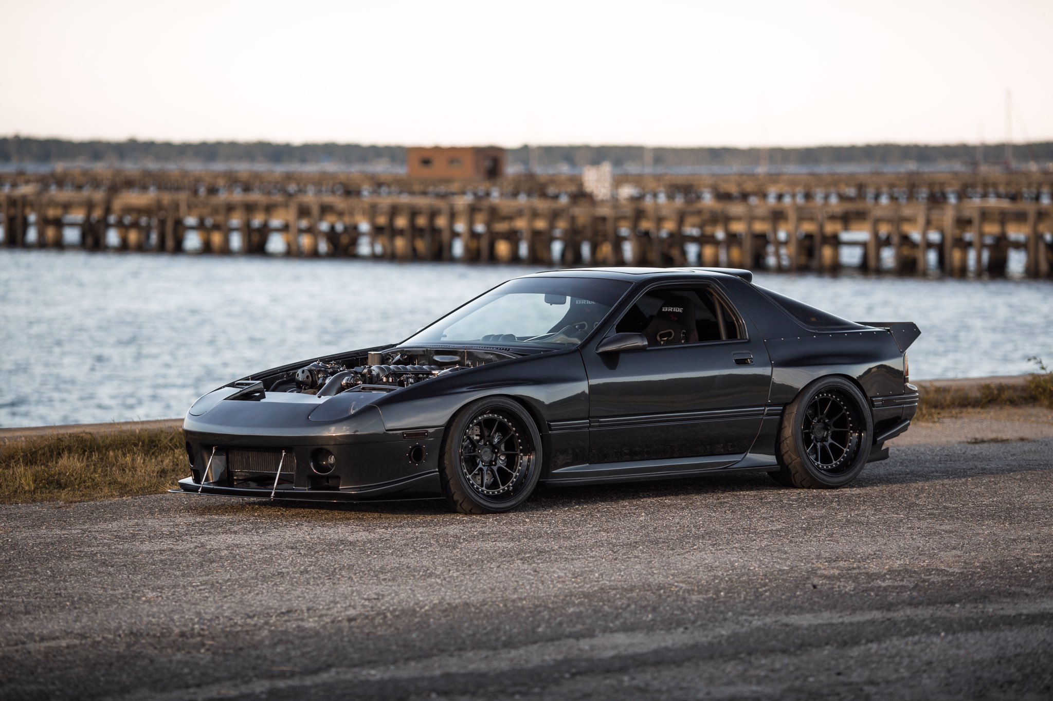 Mazda Rx7 Custom Black