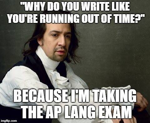 Ap Lang Test Memes AP English Language And Composition Exam Meme.