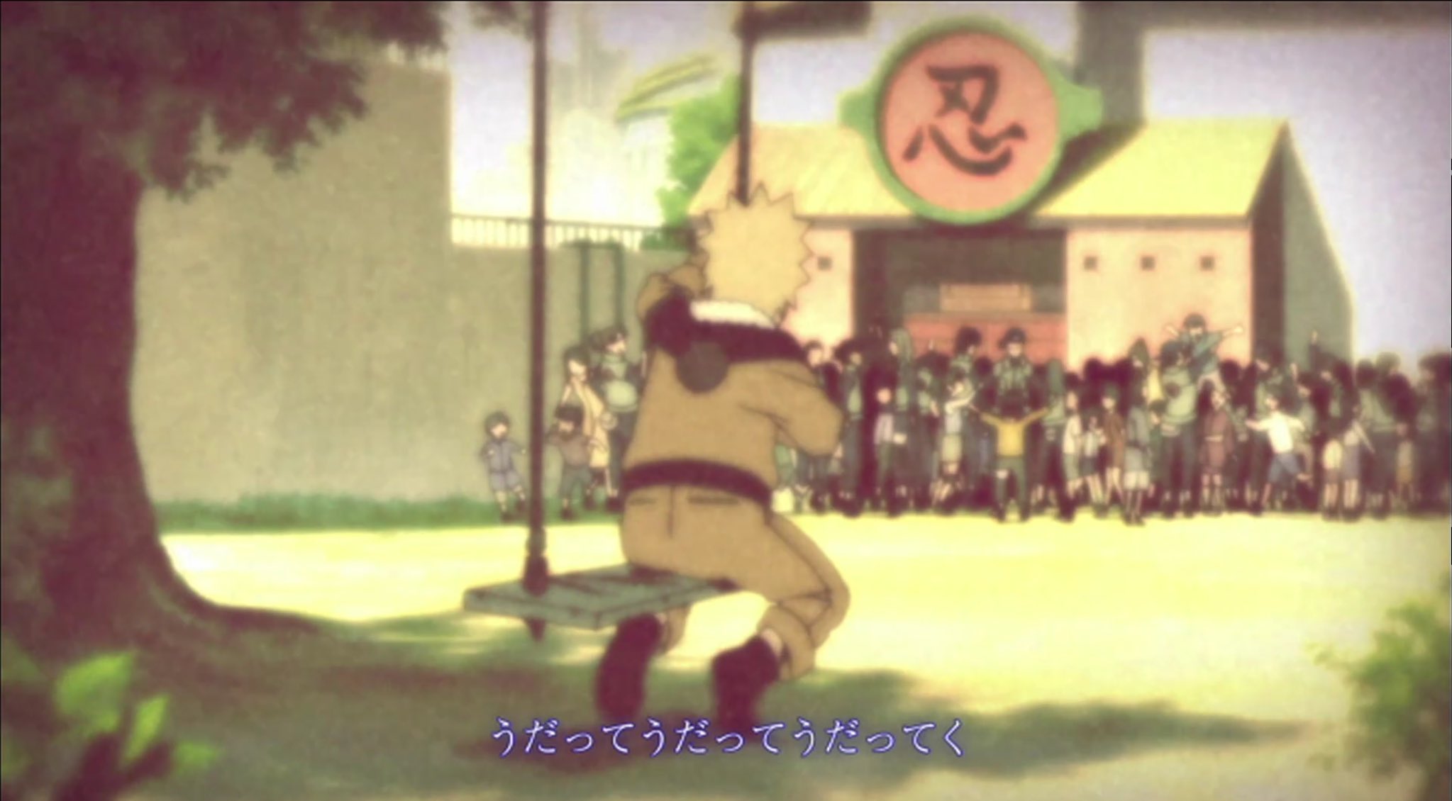 Kid Naruto Alone