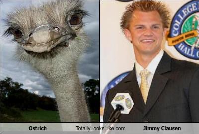 Jimmy Clausen Ostrich