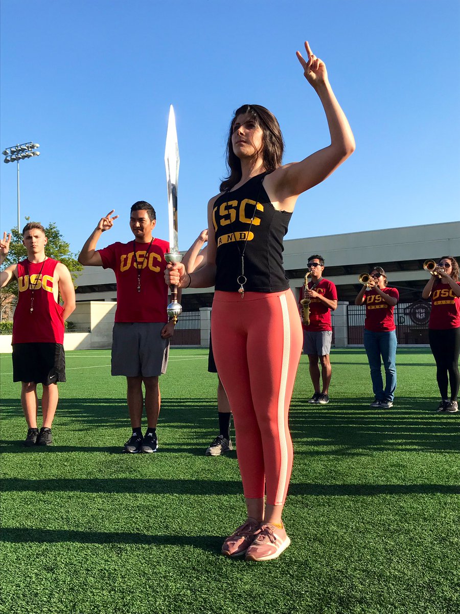 India Anderson was named drum major for The Spirit of Troy. She will be ...
