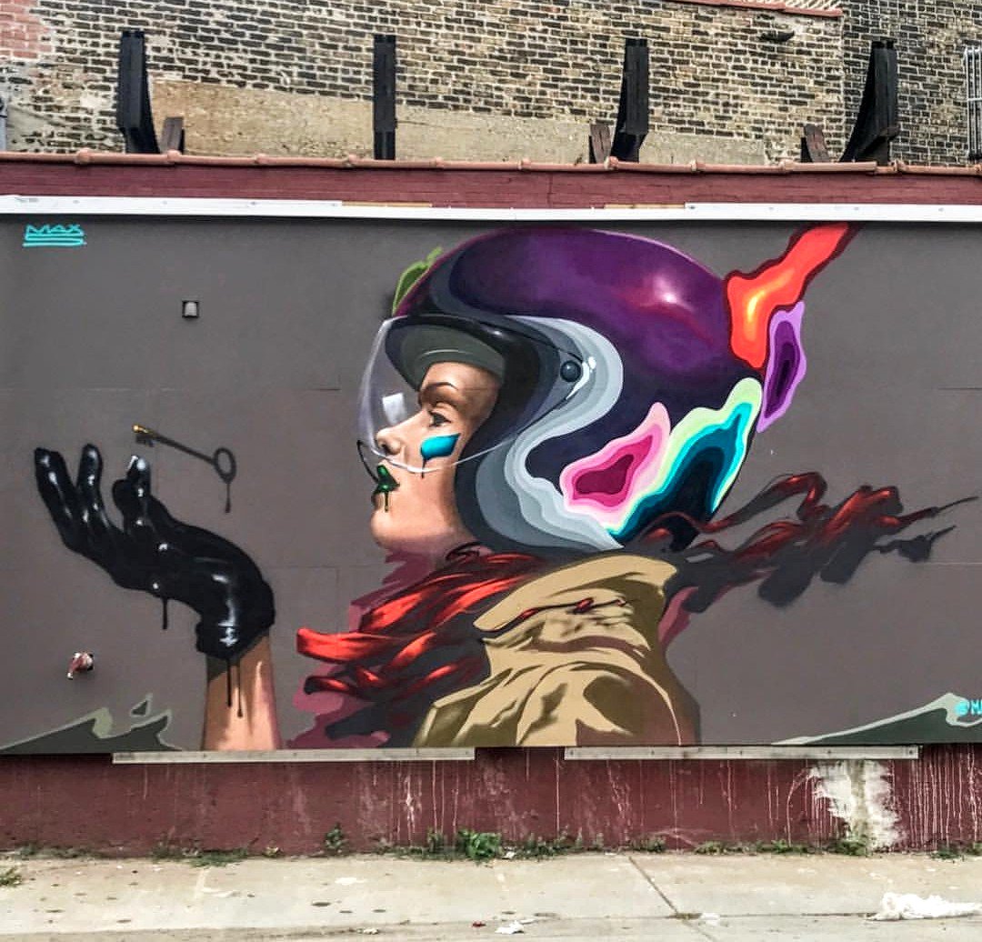 Motorcycle Graffiti Art