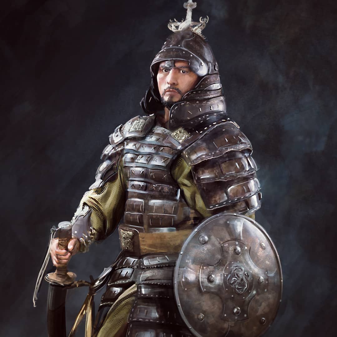 Mongolian Warrior Art