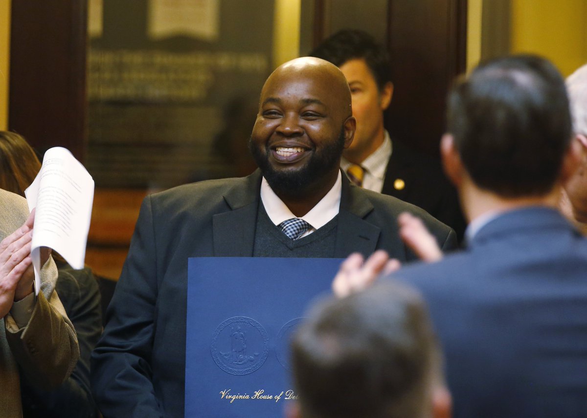 Rodney Robinson, who teaches at a Virginia juvenile detention center ...