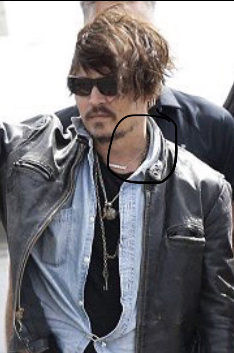 Johnny Depp Scars On Arm