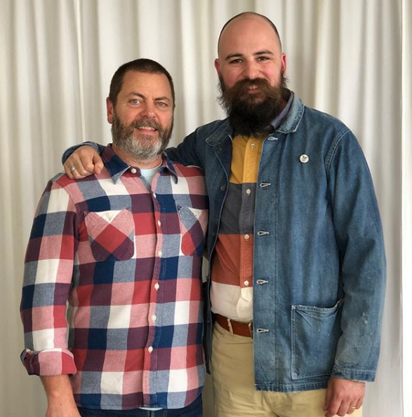 Maximum Fun HQ on Twitter: "Expert Witness and friend of the show, @Nick_Offerman is on today's ...