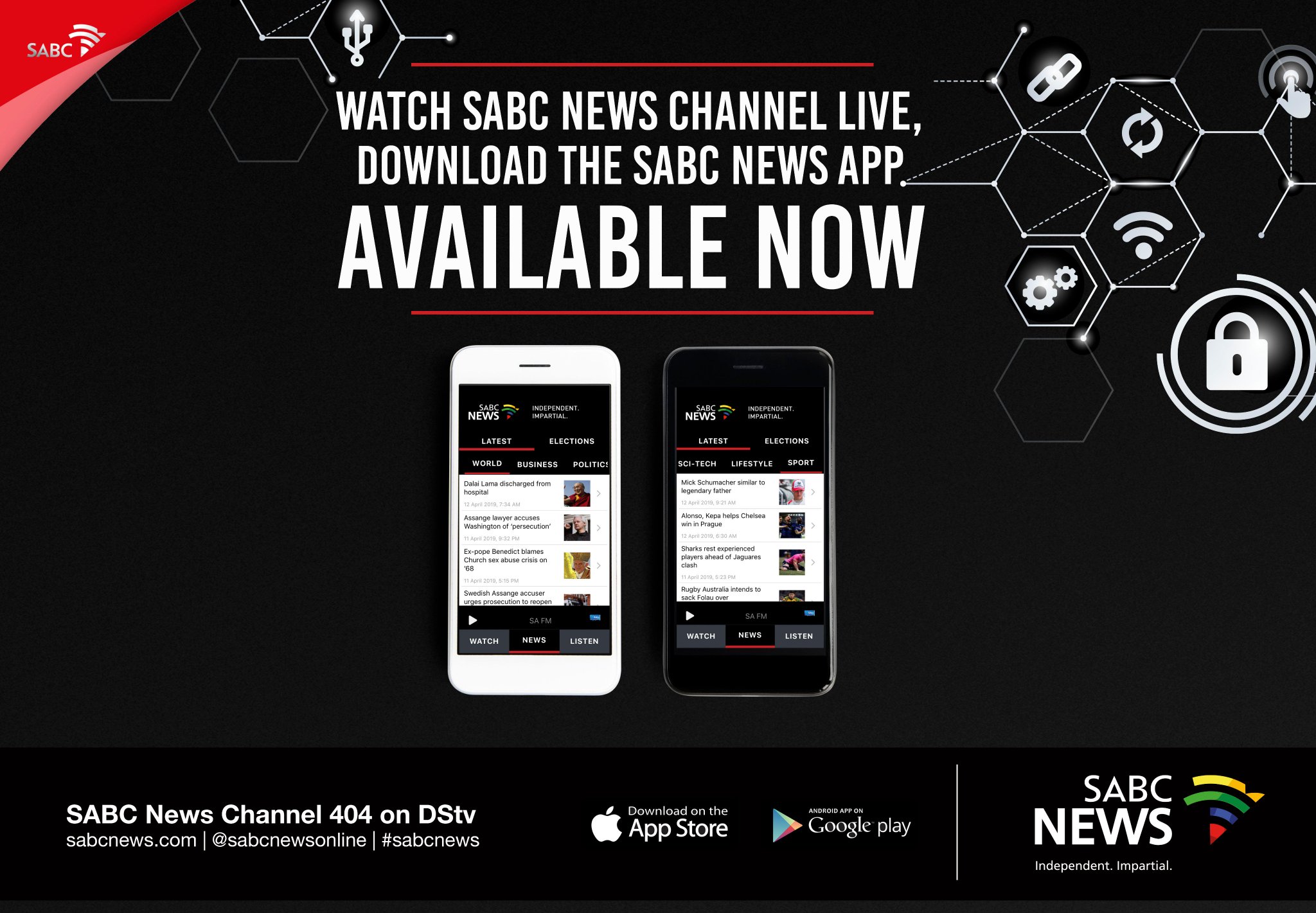 Sabc News On Twitter Listen To All 19 Sabc Radio Stations And Watch The
