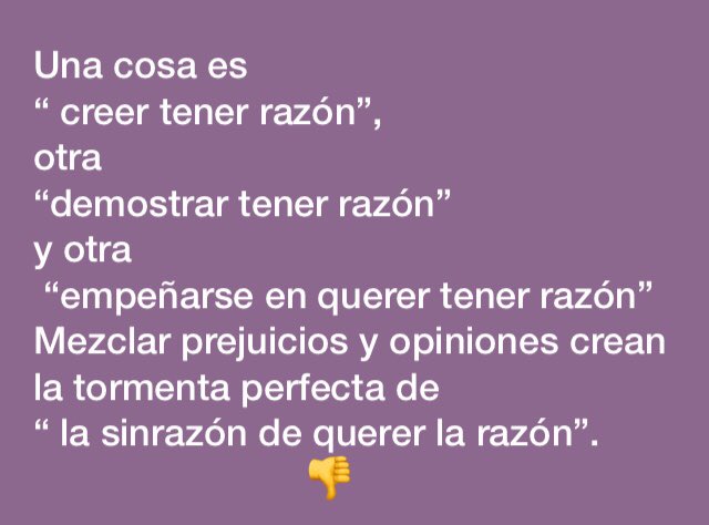 Tener Razon