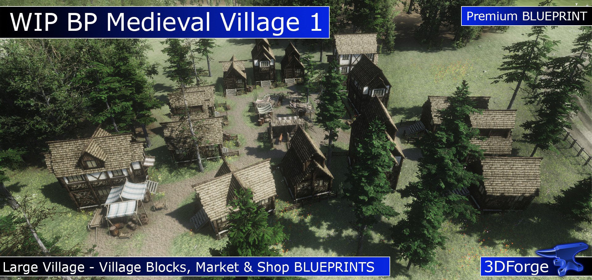 Medieval Village Layout