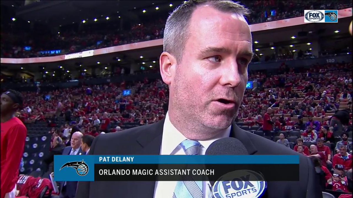 . assistant coach Pat Delany on weathering the storm of playing playoff ...