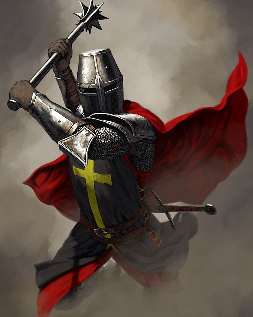 Templar Knight Art