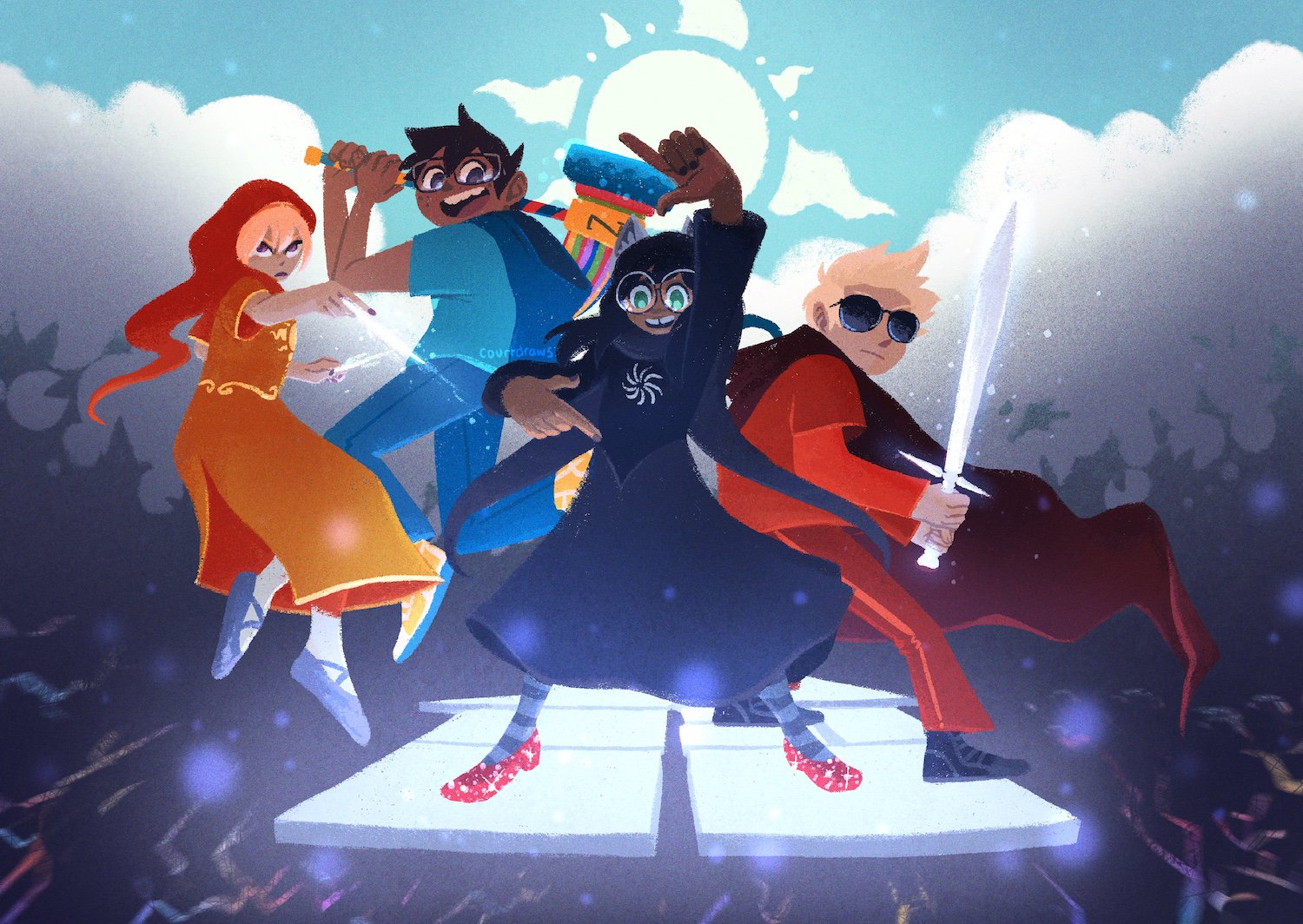 Homestuck Backgrounds Skaia