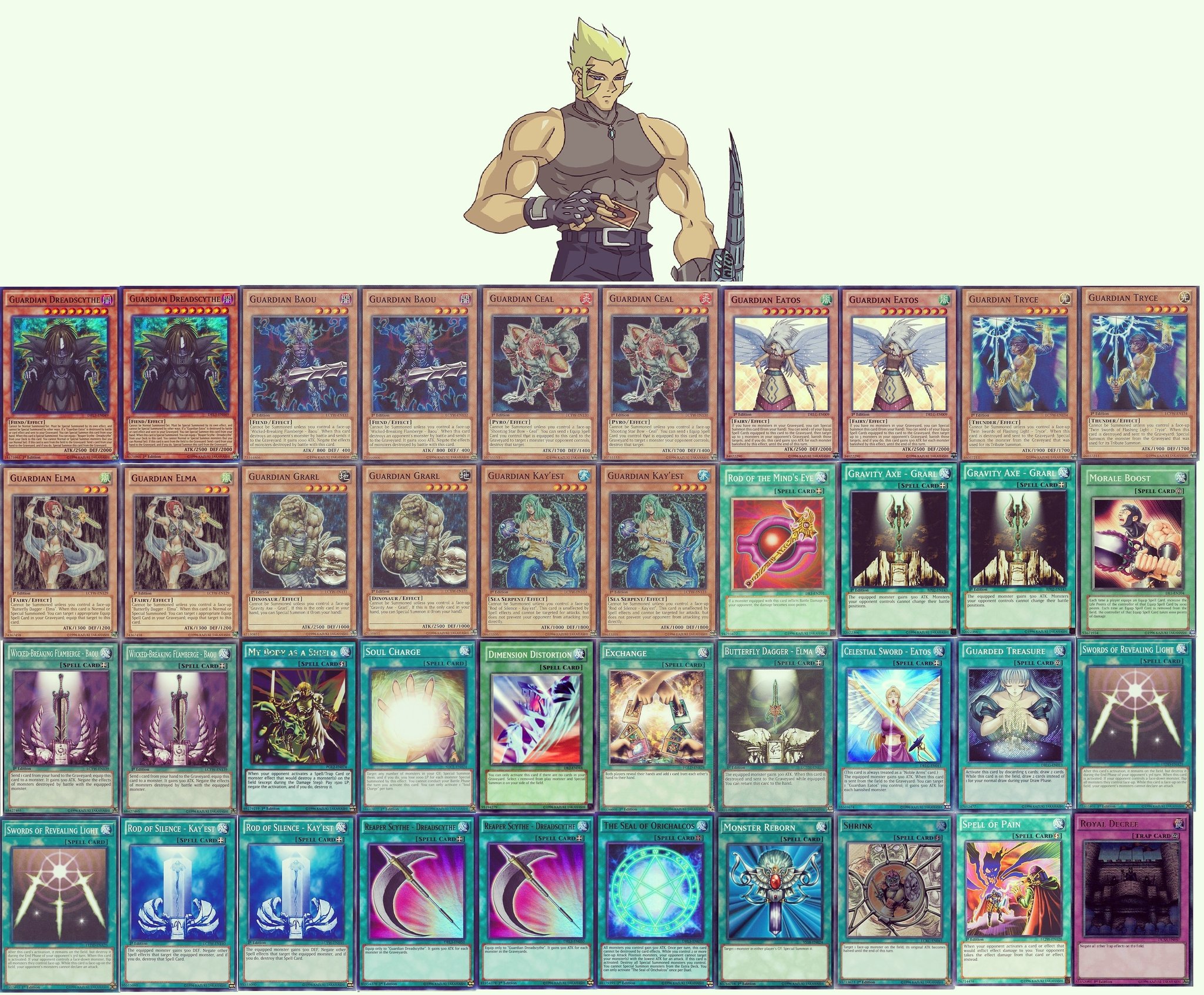 Yugioh Guardian Dreadscythe Deck