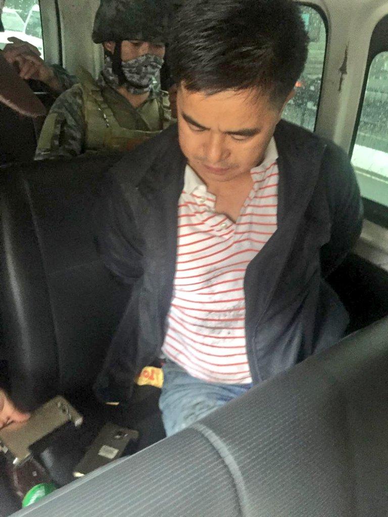 ABS-CBN News on Twitter: "Arestado sa entrapment operation ng PNP Counter Intelligence Task ...