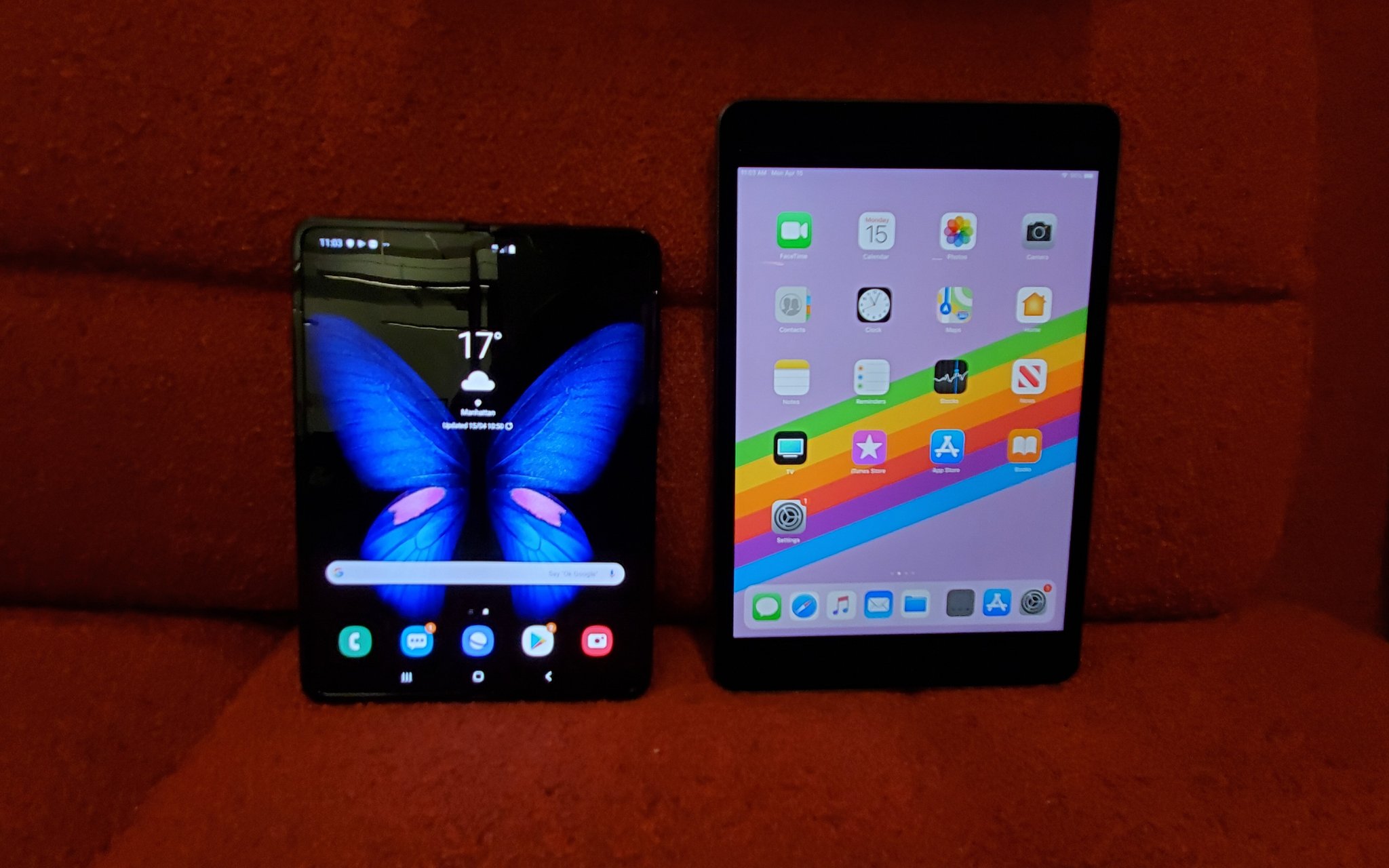 Galaxy 4 Mini Size Comparison