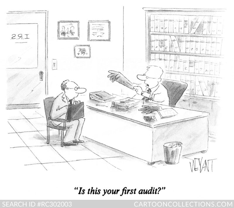 Auditor Cartoon Humor Quality Humor Favorite Quality Related