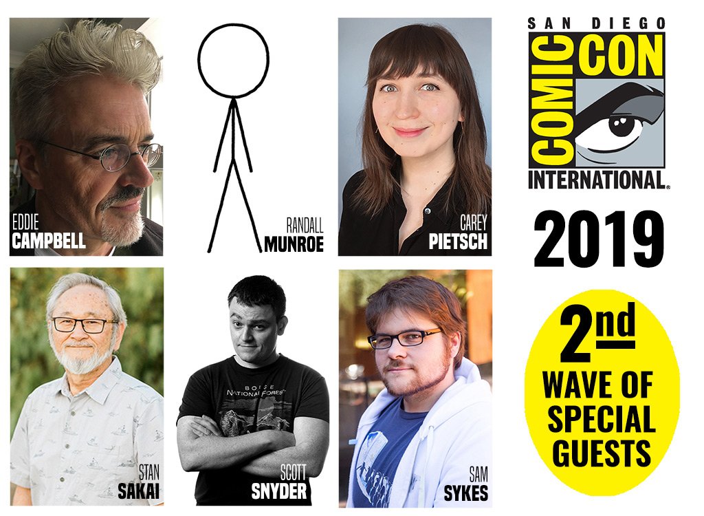 It's time for the second wave of Comic-Con 2019 Special Guests! We're ...