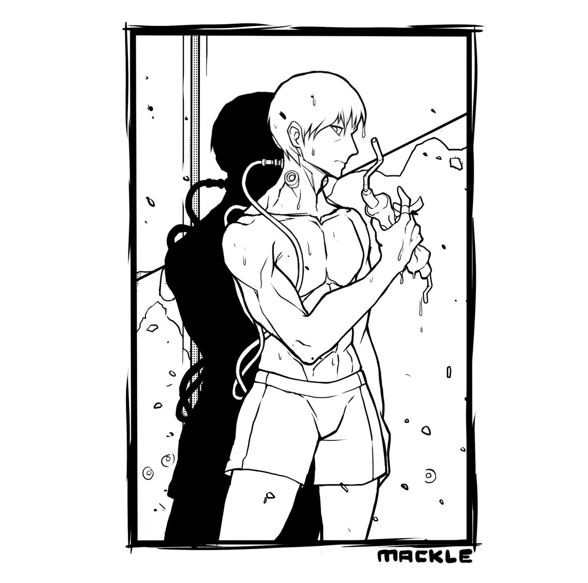 「CHOKEPOINT, a webcomic ive been working on for the past few 」l MACKLE l Commissions Open!!の漫画