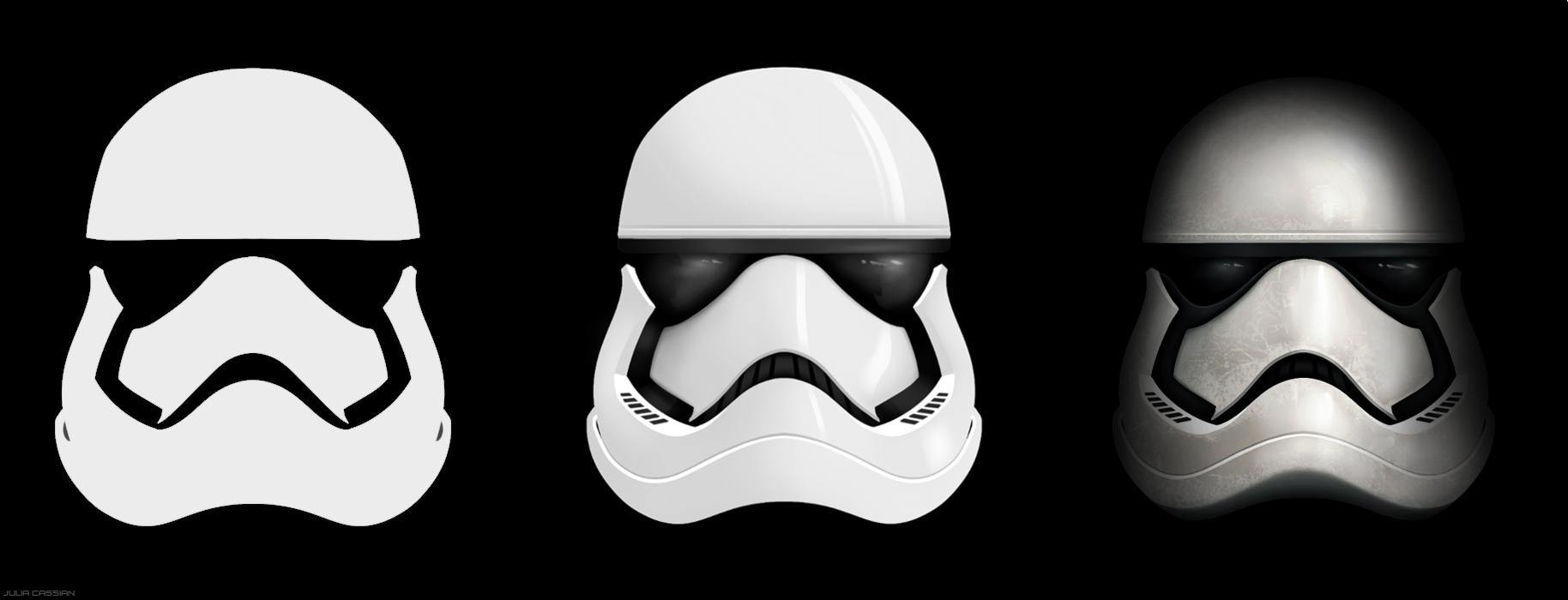 Stormtrooper Helmet Stencil