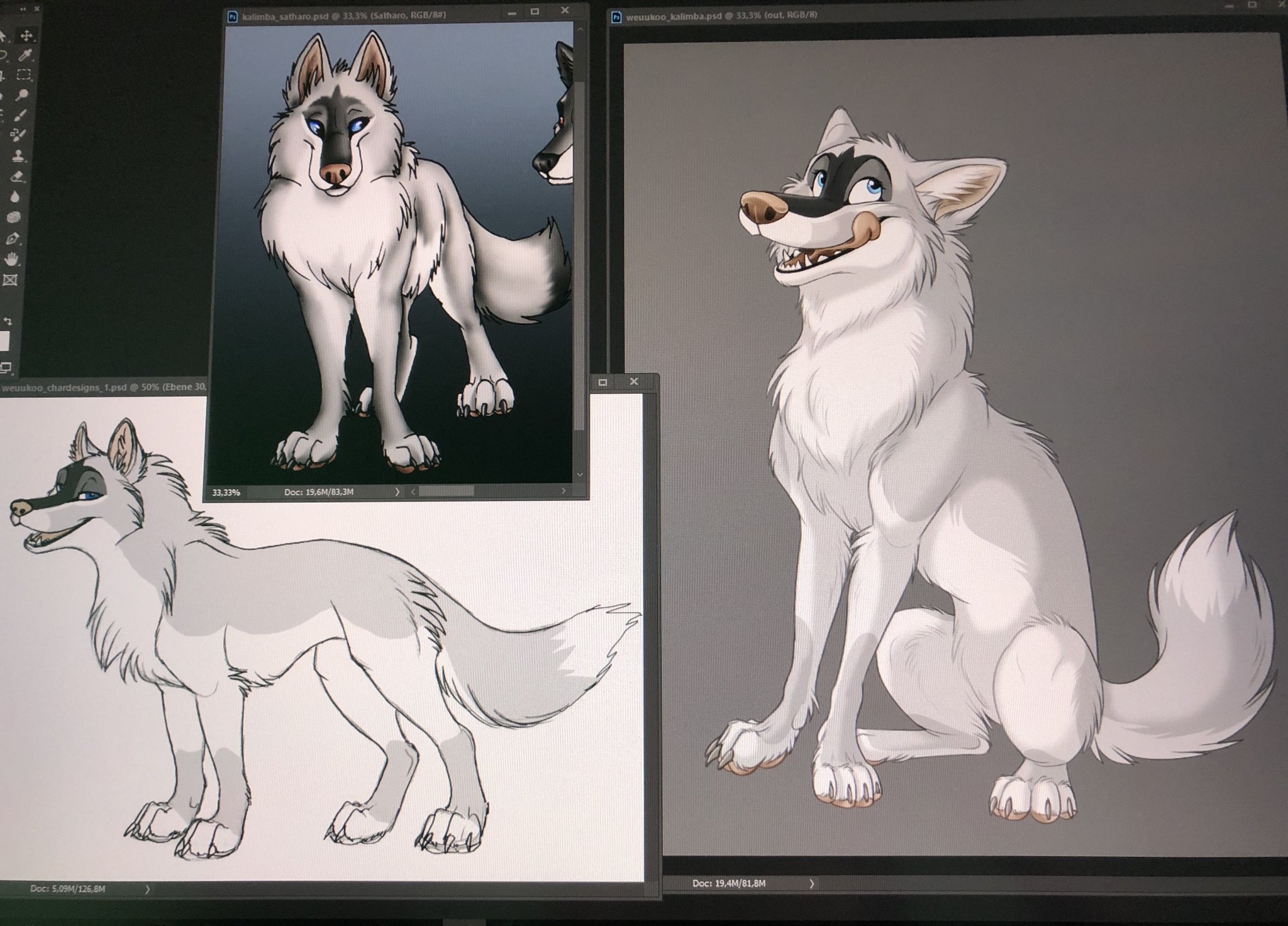 Female Wolf Characters