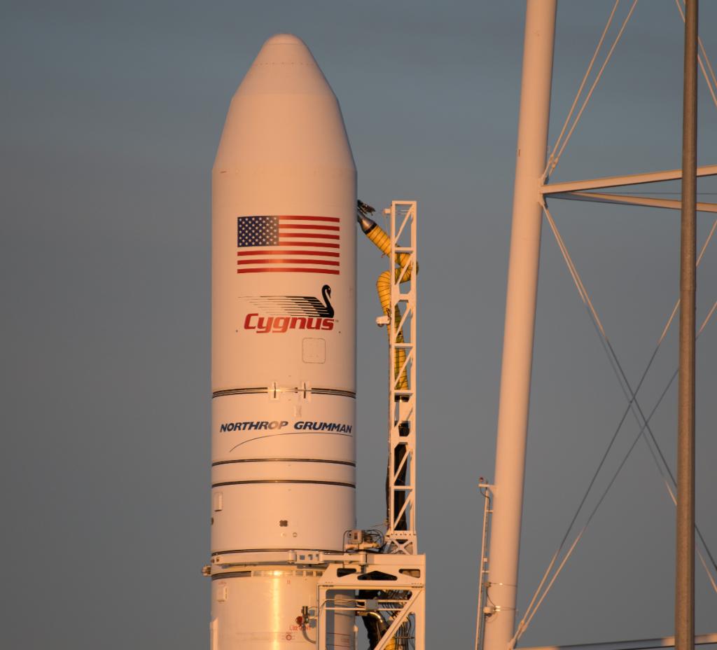 Antares Rocket And Cygnus Capsule