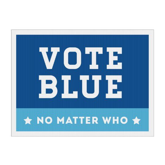 We need only one bumper sticker for 2020, and it's one that ...