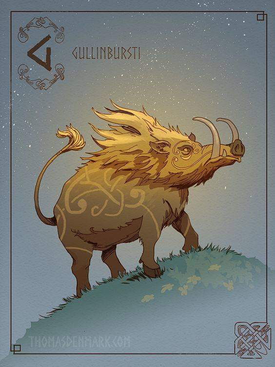 Frey Viking God Boar