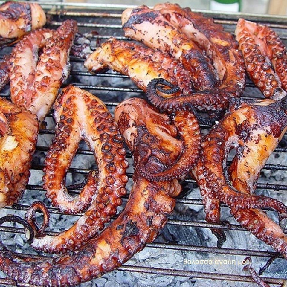 Greek Grilled Octopus