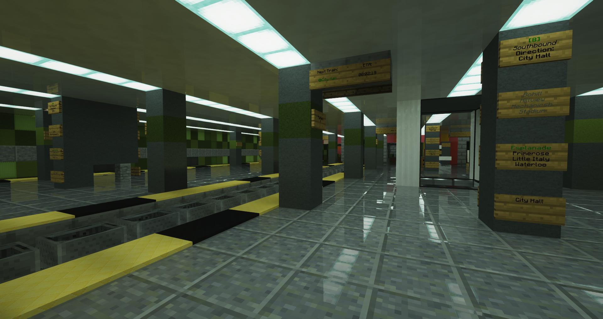 Subway Station Minecraft