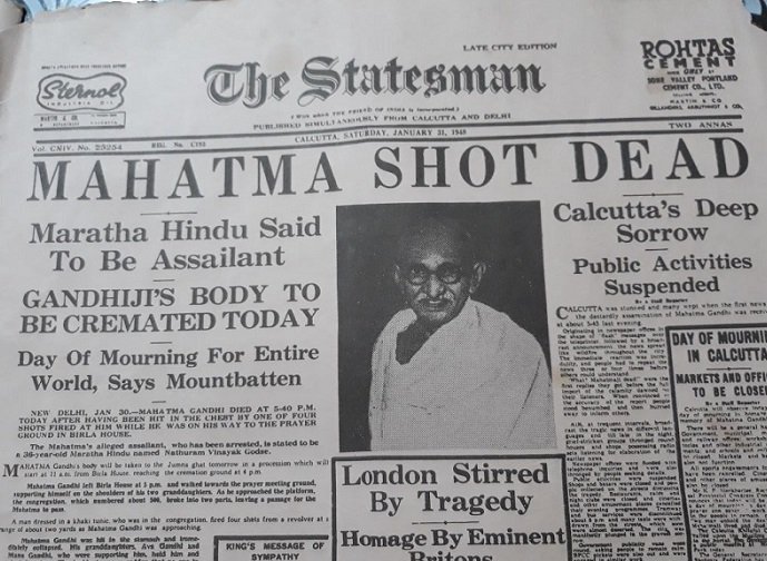 indianhistorypics on Twitter: "1948 :: Mahatma Gandhi Shot Dead…