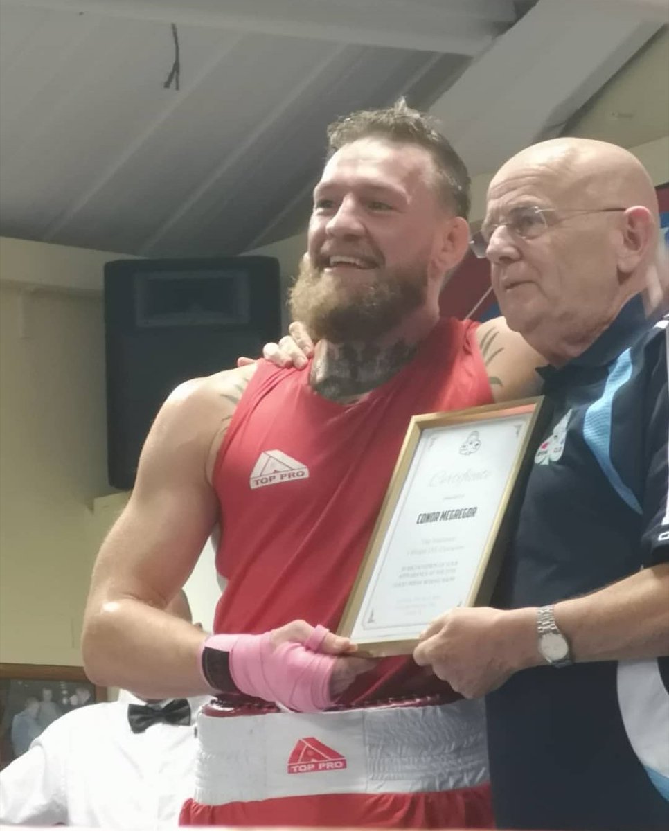 News - Conor McGregor Makes His Return To Boxing - Schools Amateur ...